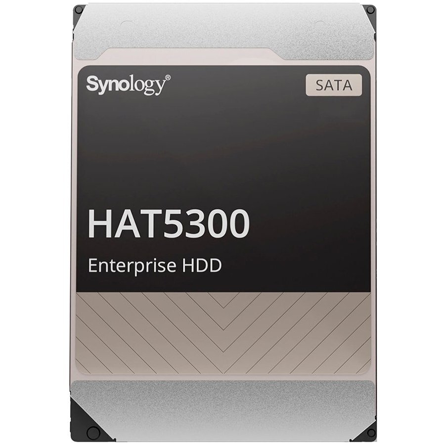 Synology HAT5300-16T 16TB 3.5" Enterprise HDD, 7.200 rpm, Buffer size : 512 MiB, SATA 6 Gb/s, MTTF 2.5M hours, 5 year warrantyID EK000577276