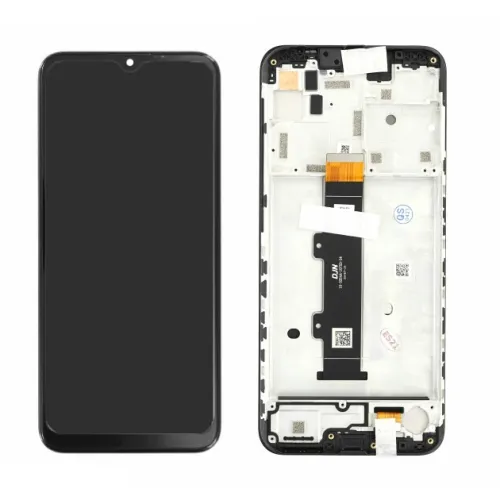 LCD ekran / displej za Motorola Moto G10 XT2127 + touchscreen + frame Black Service Pack Original/5D18C18090