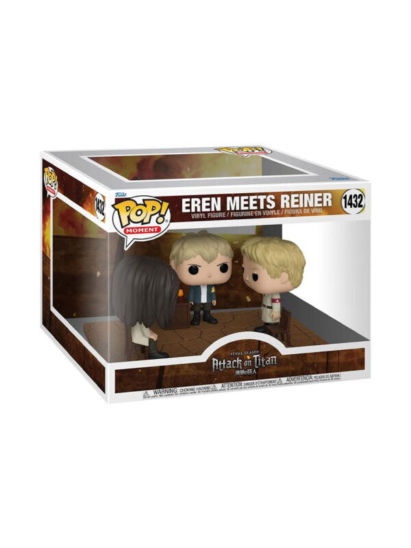 Vinyl Figure Anime – Attack on Titan POP! – Eren Meets Reiner