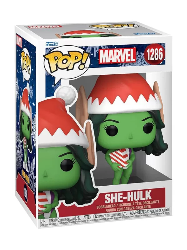 Bobble Figure Marvel POP! – She-Hulk Holiday 10cm