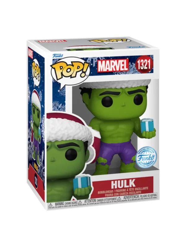 Bobble Figure Marvel POP! – Hulk (Holiday) – Special Edition 9cm