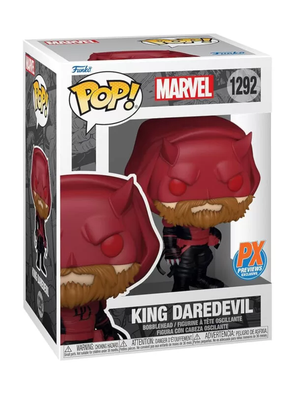 Bobble Figure Marvel POP! – King Daredevil – Special Edition 10cm