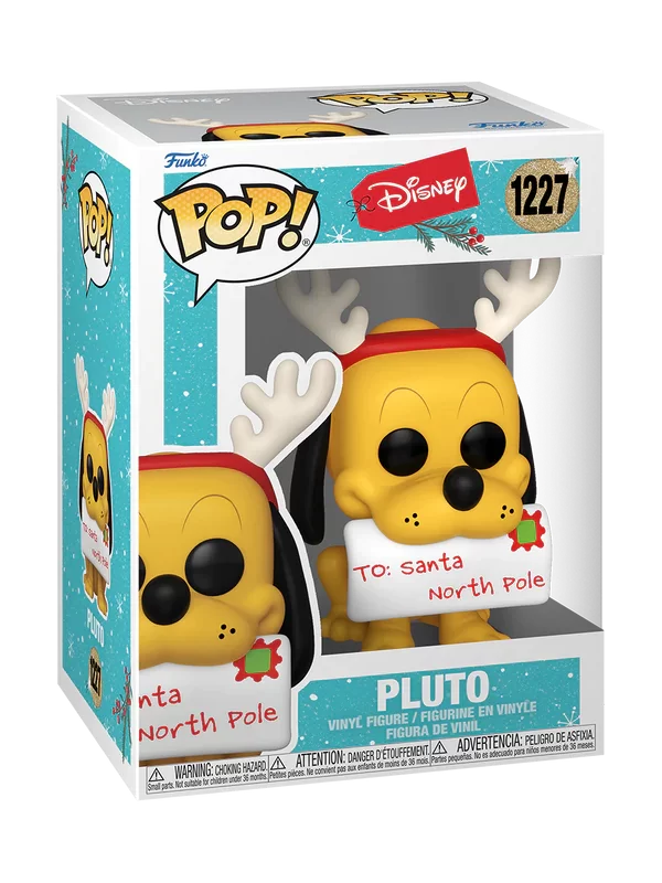 Bobble Figure Disney POP! – Pluto Holiday 10cm