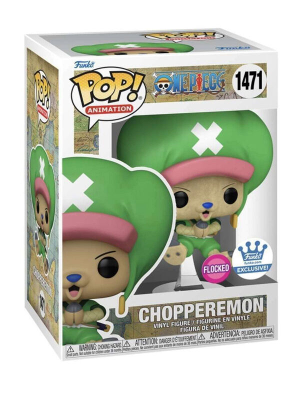 Bobble Figure Anime – One Piece POP! – Chopperemon (Flocked) – Special Edition 9cm