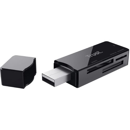 Čitač kartica TRUST NANGA USB3.1 M2 MS Micro-SD SD crna
