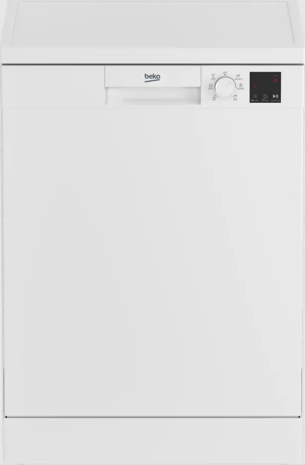 Beko DVN 06430 W Samostojeća mašina za pranje sudova, 14 setova, Bela