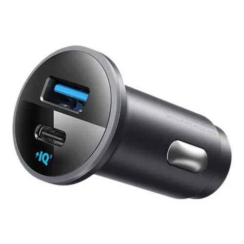 Anker autopunjač 52,5W Usb A+Type C crna