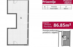 Južni Telep-Lokal 87 m2 u blizini Bulevara Patrijarha Pavla na Odličnoj Lokaciji-065/385 8880