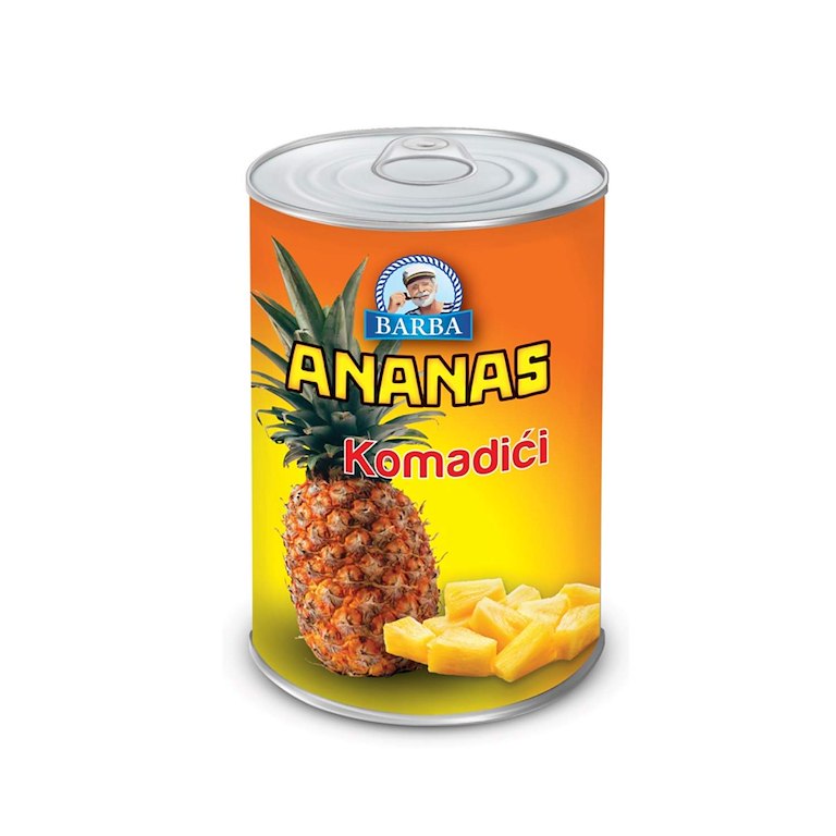 Barba ananas komadići 565g barba