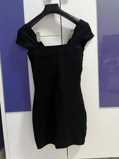 Mini crna haljina H&M