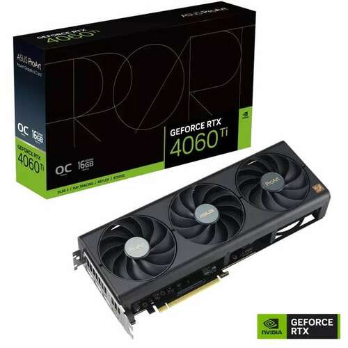 ASUS nVidia GeForce RTX 4060 Ti 16GB 128bit PROART-RTX4060TI-O16G