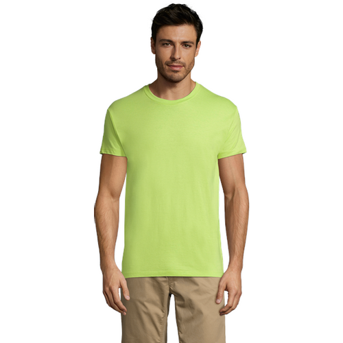 REGENT unisex majica sa kratkim rukavima - Apple green, XXL