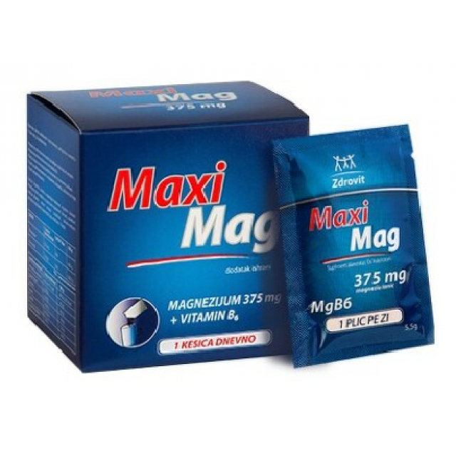 MAXI MAG direkt prašak 375mg 20 kesica