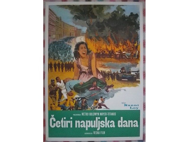 plakat ČETIRI NAPULJSKA DANA