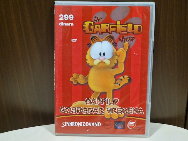 DVD Garfield show Garfild gospodar vremena