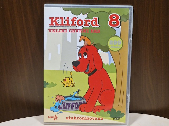 DVD Kliford 8 Veliki crveni pas