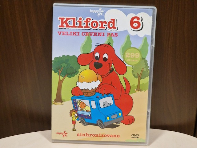 DVD Kliford 6 Veliki crveni pas