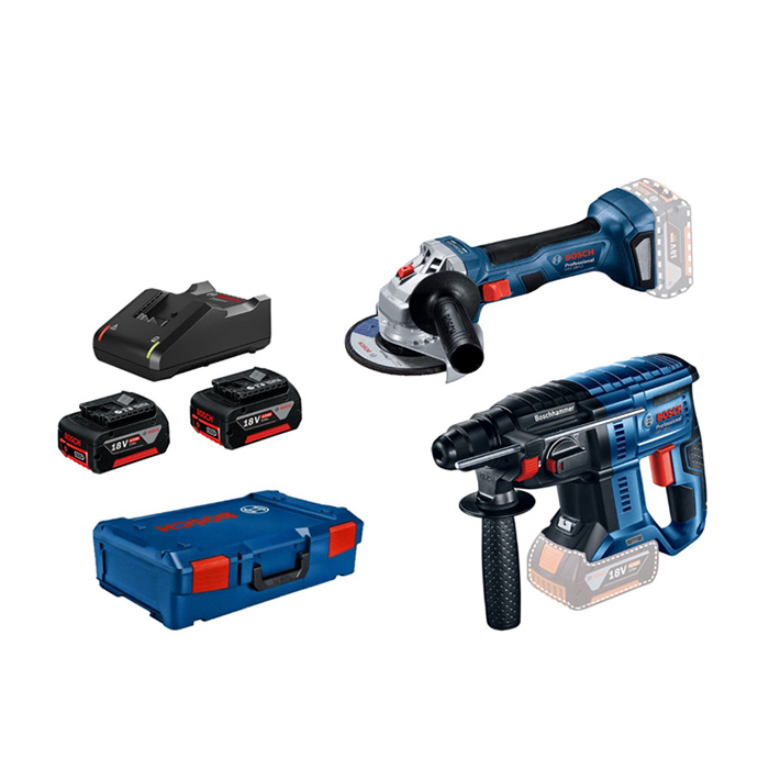 Bosch Aku Set GBH 180-Li + GWS 180-Li 0.615.990.N05