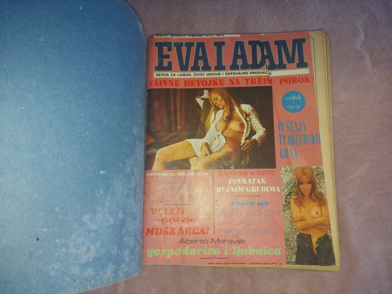 Eva I Adam casopis od 59-74 broj 1972 god