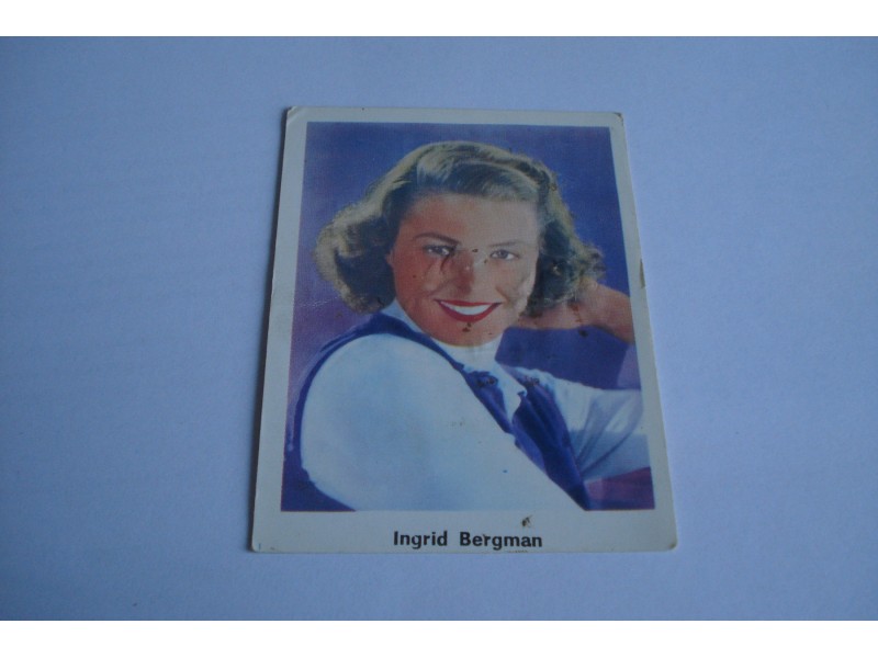 IMPERIAL KRAŠ - INGRID BERGMAN - BROJ SLIČICE : 129