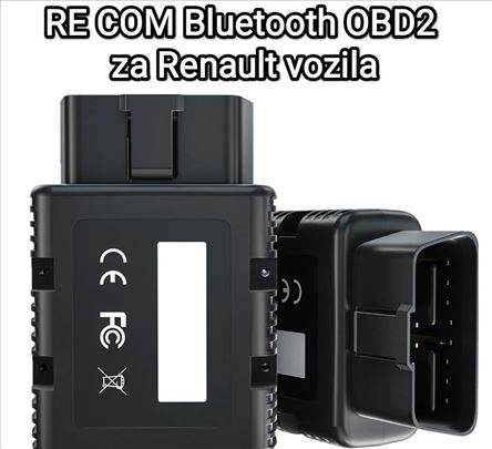 RE COM Bluetooth OBD2 za Renault Vozila Srpski