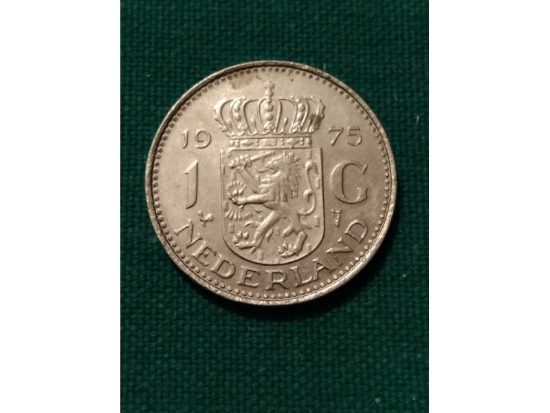 1 gulden 1975 holandija