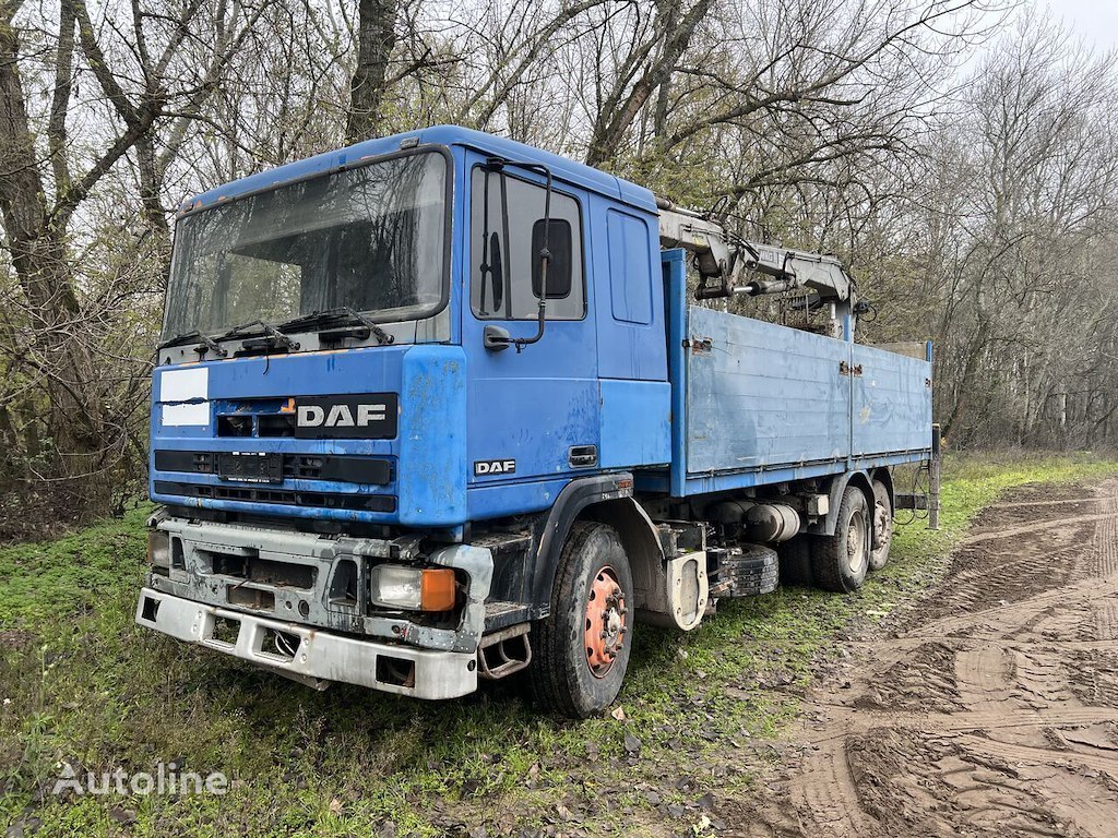 DAF XF 95 380 ATI kamion s ravnom platformom