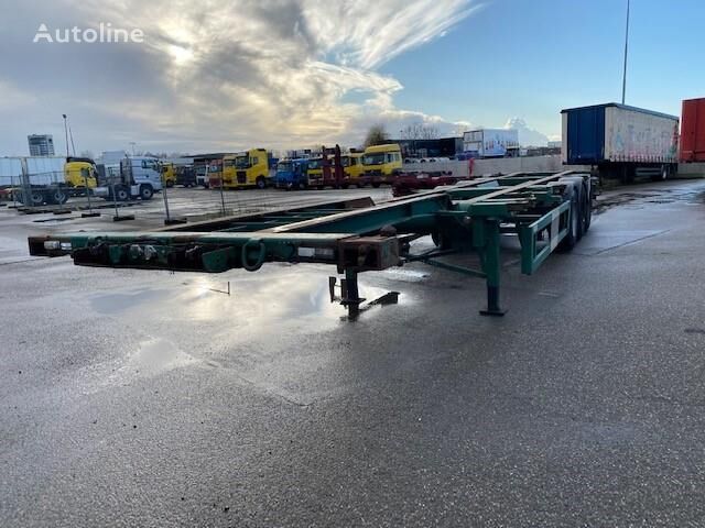 Krone Sdc 27 Nn Containerchassis, 3 assen vozilo za prevoz kontejnera