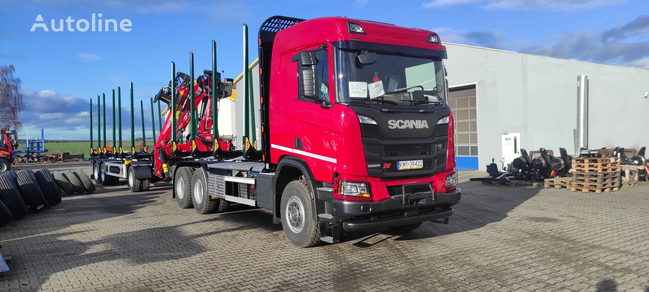 Novi Scania R 560 kamion za prevoz drva