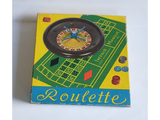 igra RULET - ROULETTE Made in GDR