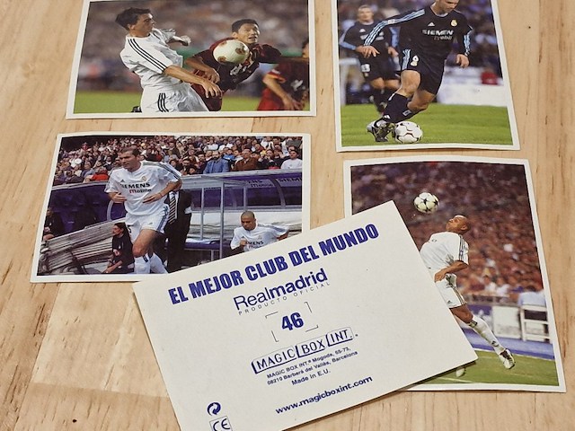 Sličice Real Madrid 2004 Magic Box na komad