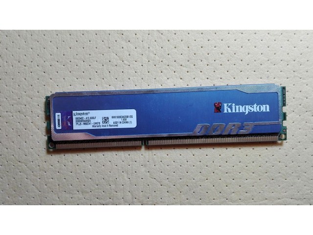 Kingston HyperX 2Gb 1600MHz DDR3