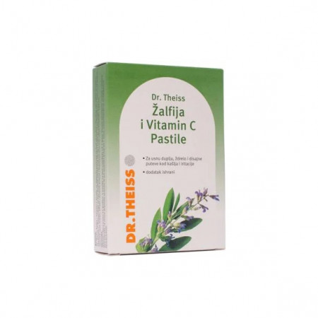 Herbalsept Žalfija i vitamin c pastile