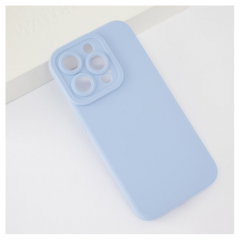 Maska Gentle Color za iPhone 15 Pro Max svetlo plava