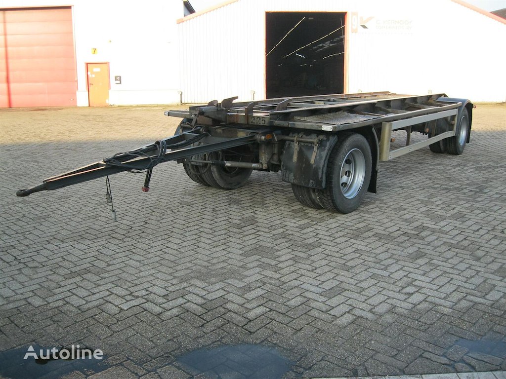 Floor Fla-10-108 Containeraanhanger, (incl APK) 2 assen, dubbele monta prikolica za kontejnere