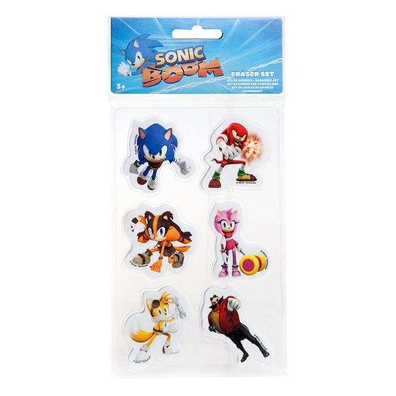 Other Sonic Boom 6pcs eraser pack