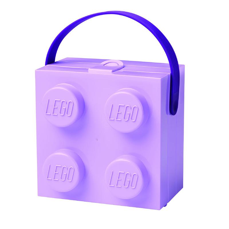 LEGO kutija za užinu sa ručkom: Lavanda