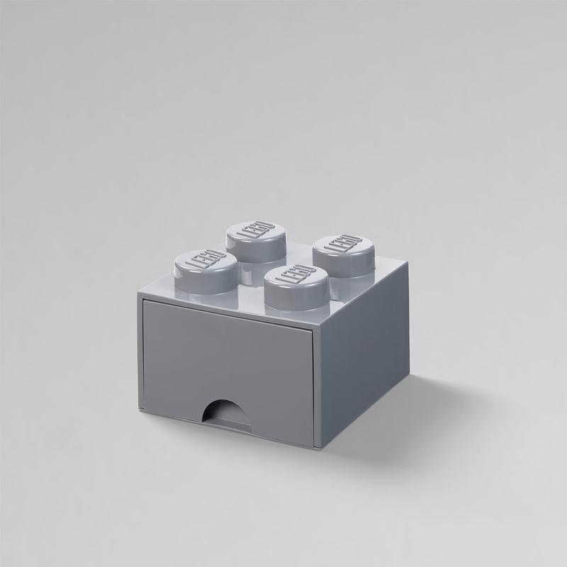 LEGO fioka (4): Tamno siva