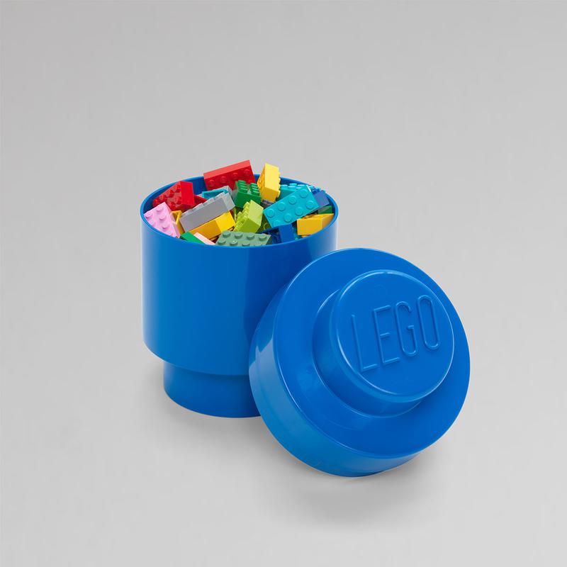 LEGO kutija za odlaganje, okrugla (1): Plava