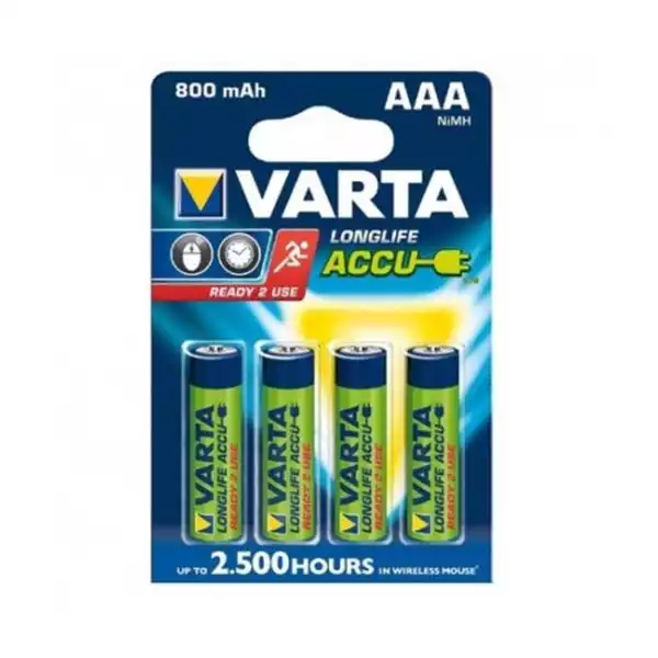 Punjiva baterija Varta HR3 800mAh AAA 1/4