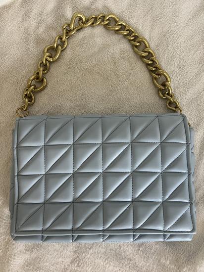 Plava quilted Zara torba snižena!