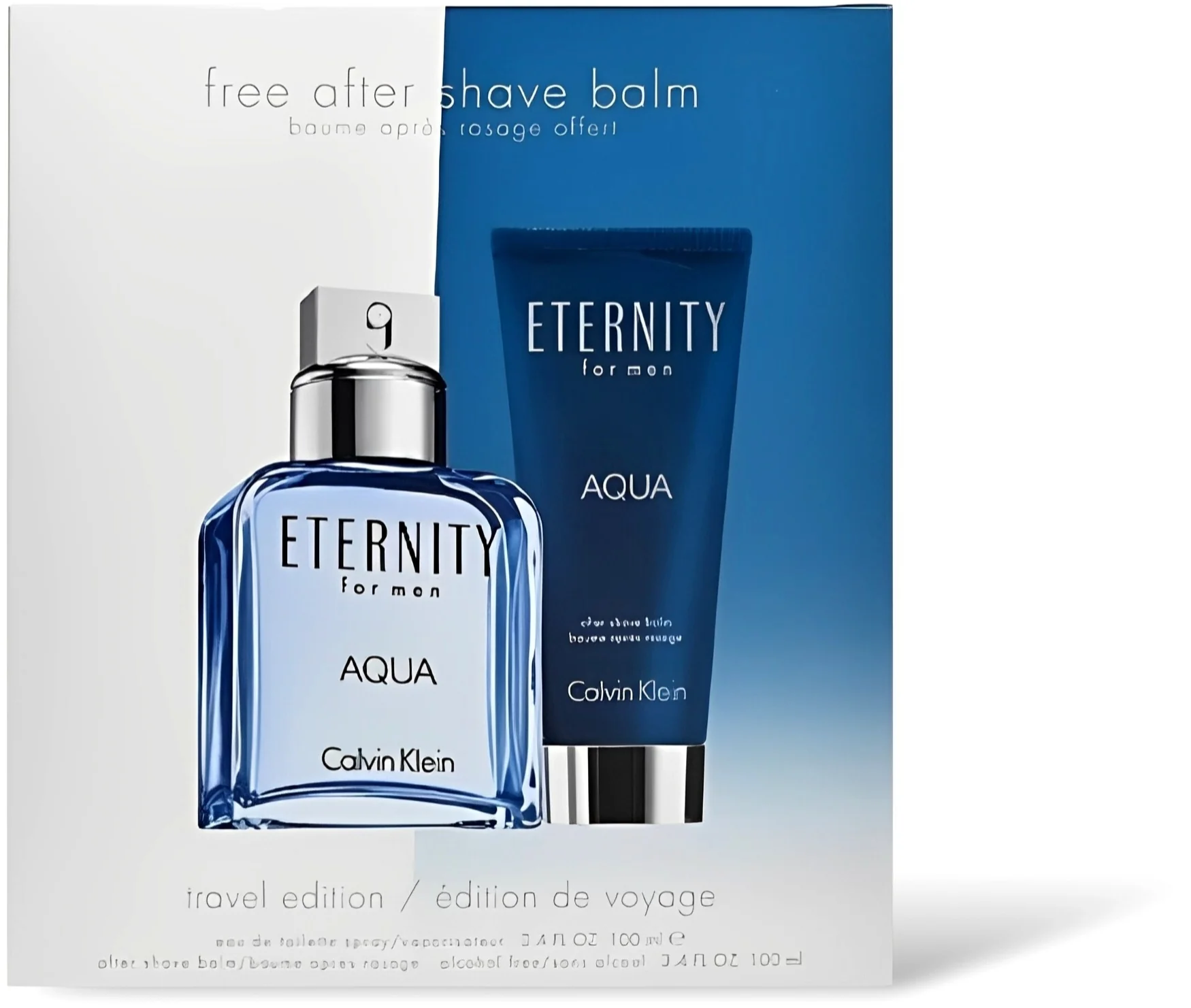 Calvin Klein - Eternity Aqua edt 100ml + 100ml balzam / MAN / SET