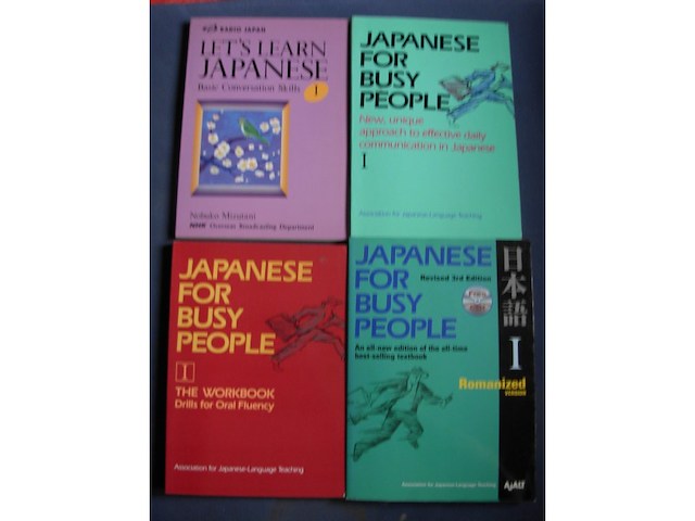 LET`S LEARN JAPANESE / JAPANESE FOR BUSY PEOPLE 1-3