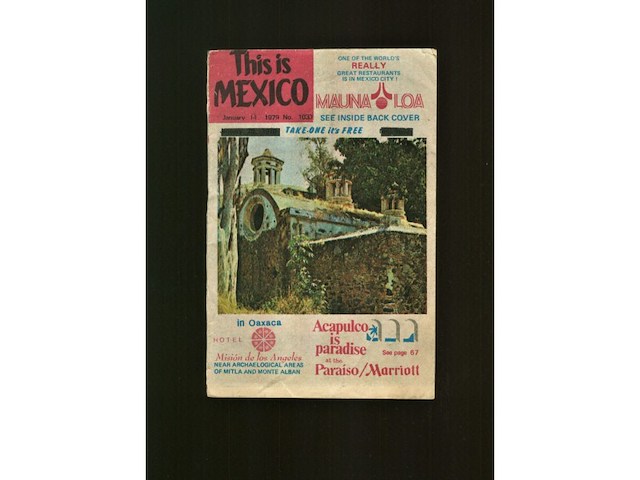 This is Mexico, January 14, 1979 No. 1030