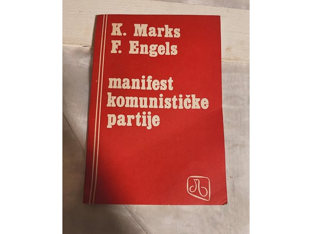Manifest komunističke partije, K.Marka,F.Engels