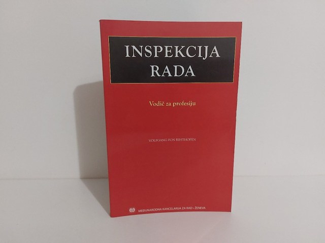 Inspekcija rada vodič za profesiju