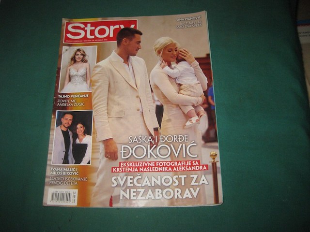 Story br.908 (2023) Saška i Đorđe Đoković