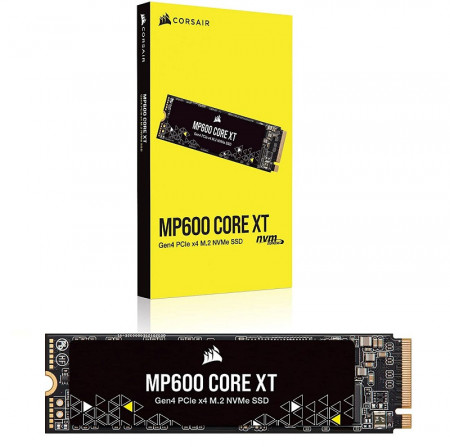 SSD 1TB CORSAIR MP600 CORE XT, CSSD-F1000GBMP600CXT, Gen4 x4, M.2 2280, 5000/3500 MB/s