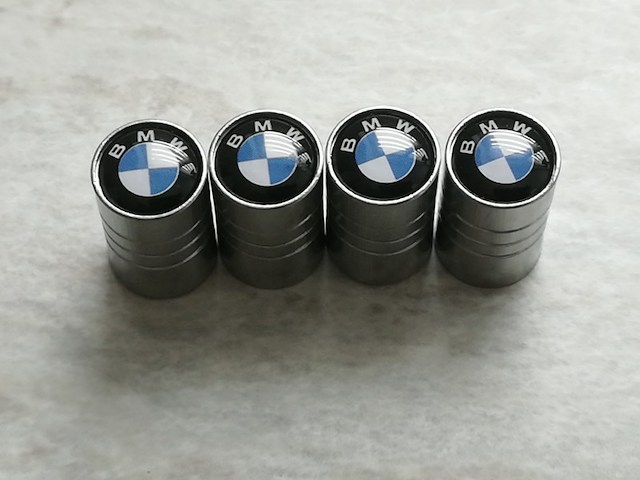 Kapice za ventile - BMW - 4 komada - silver