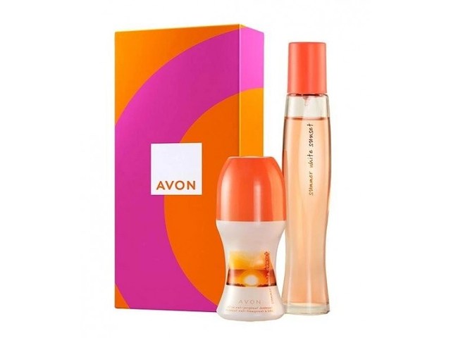 Summer White Sunset poklon set by Avon